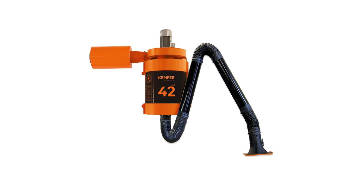 Kemper lasrookfilter stationair MaxiFil buisuitvoering | Burki Tools ...